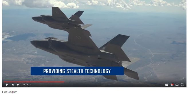 VIDEO: F-35 Belgium – GovCon Wire