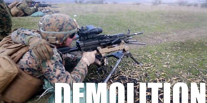 VIDEO: Machine Guns & Demolition – GovCon Wire